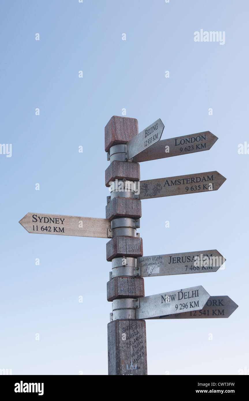 Sign, Cape Point Stock Photo - Alamy