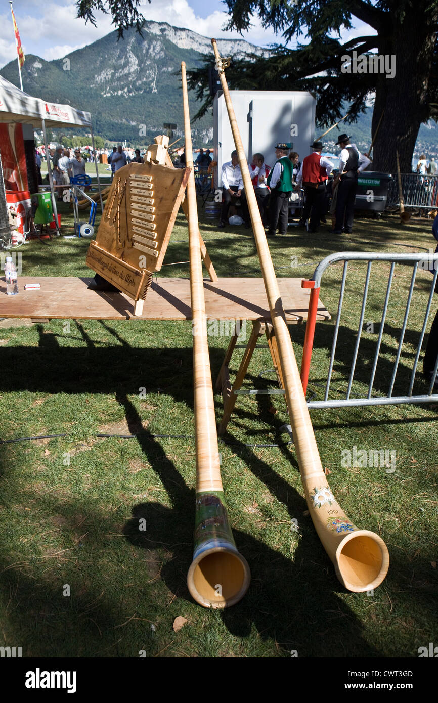 Annecy (Haute Savoie,France) : Alpine horn meeting on August 25/26th ...