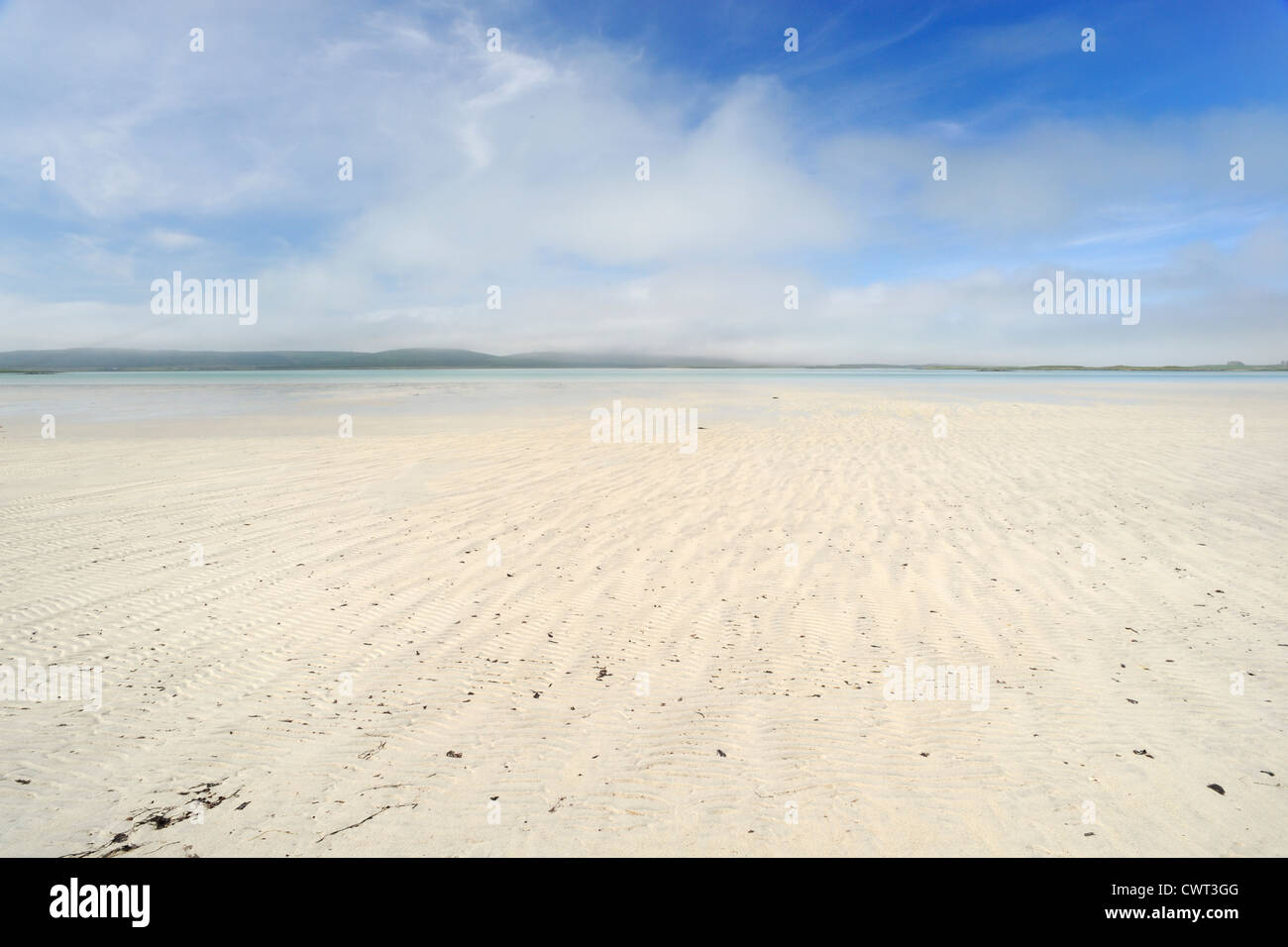 White beach sea scottish coast hi-res stock photography and images - Alamy