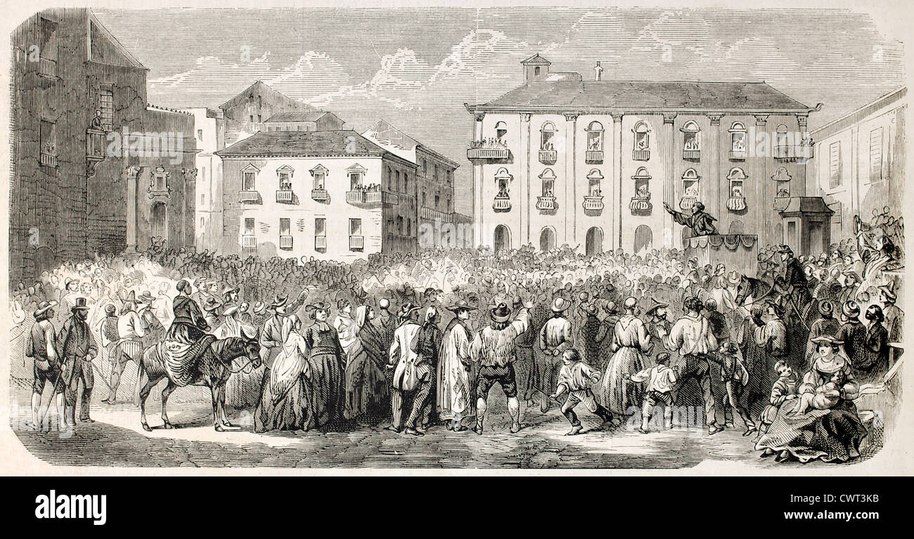 Haranguing crowd hi-res stock photography and images - Alamy