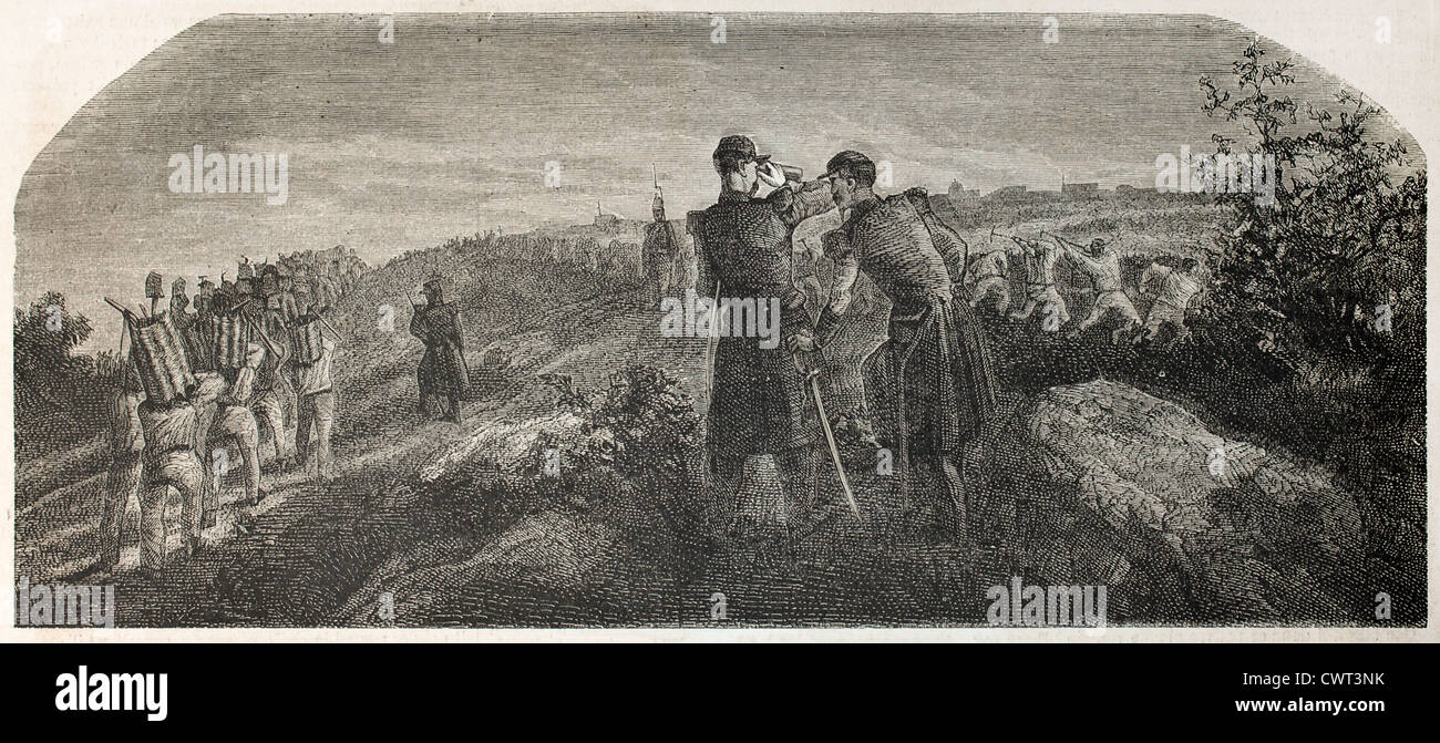 Construction of trenches hi-res stock photography and images - Alamy