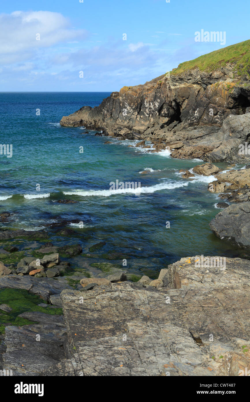 Lundy Bay, Near Polzeath, North Cornwall, England, UK Stock Photo - Alamy