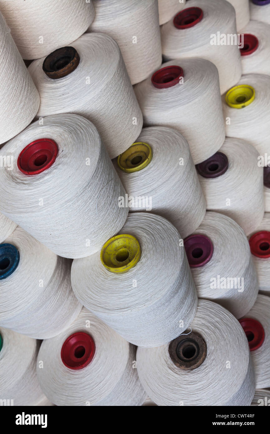 cotton cones stacked together Stock Photo - Alamy