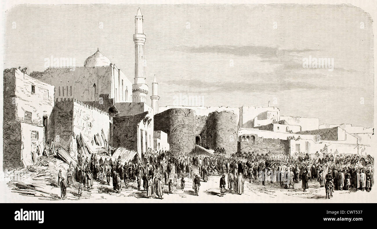 Cairo citadel painting hi-res stock photography and images - Alamy