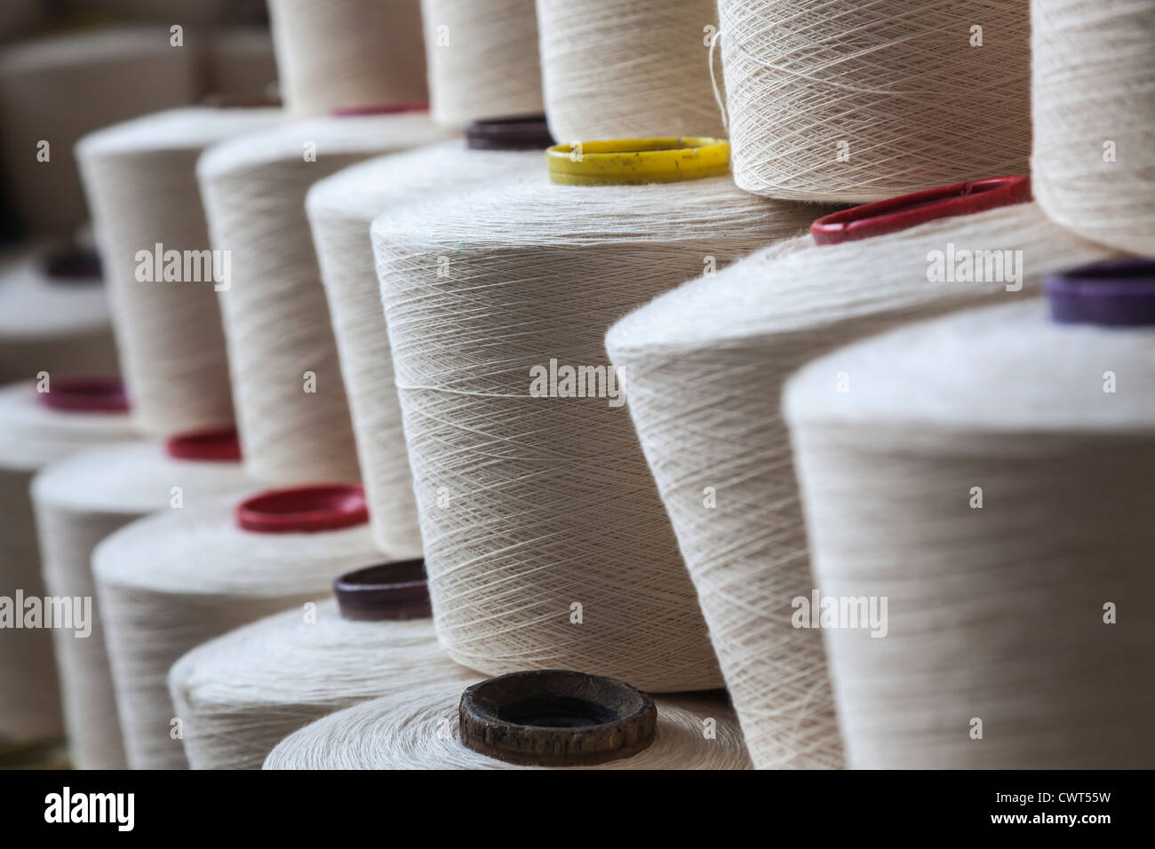 cotton cones stacked together Stock Photo - Alamy