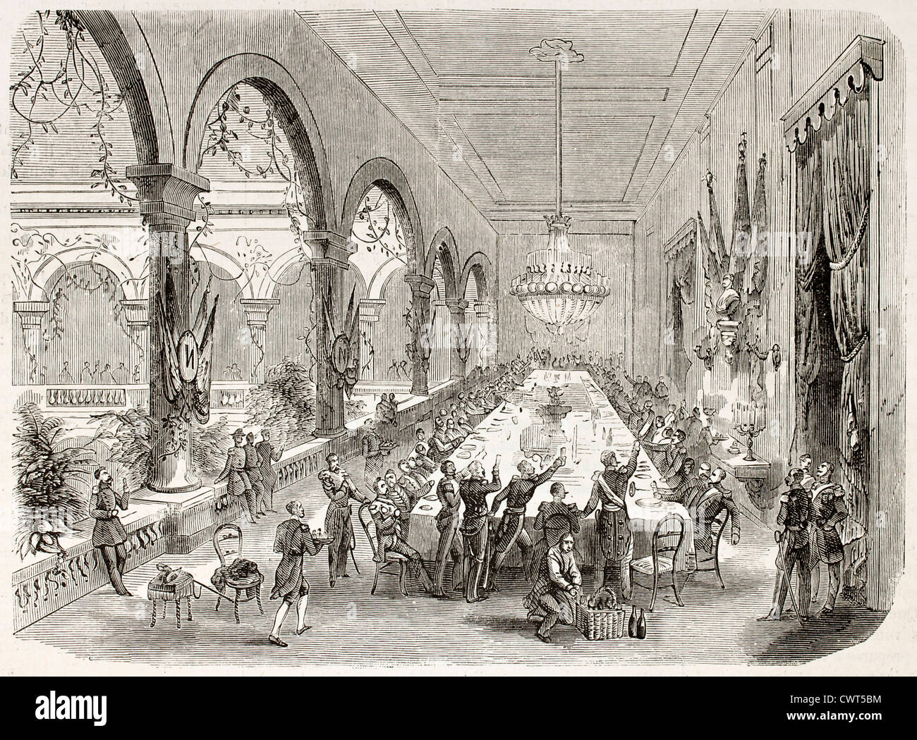 Second french intervention in mexico hi-res stock photography and ...