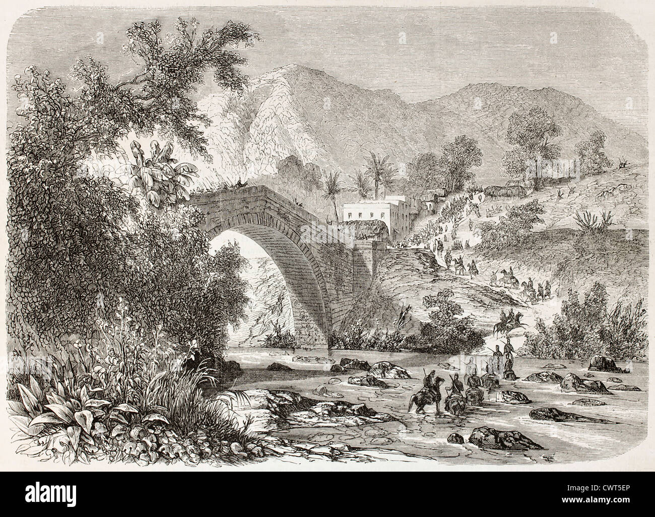 French intervention in Mexico Stock Photo - Alamy