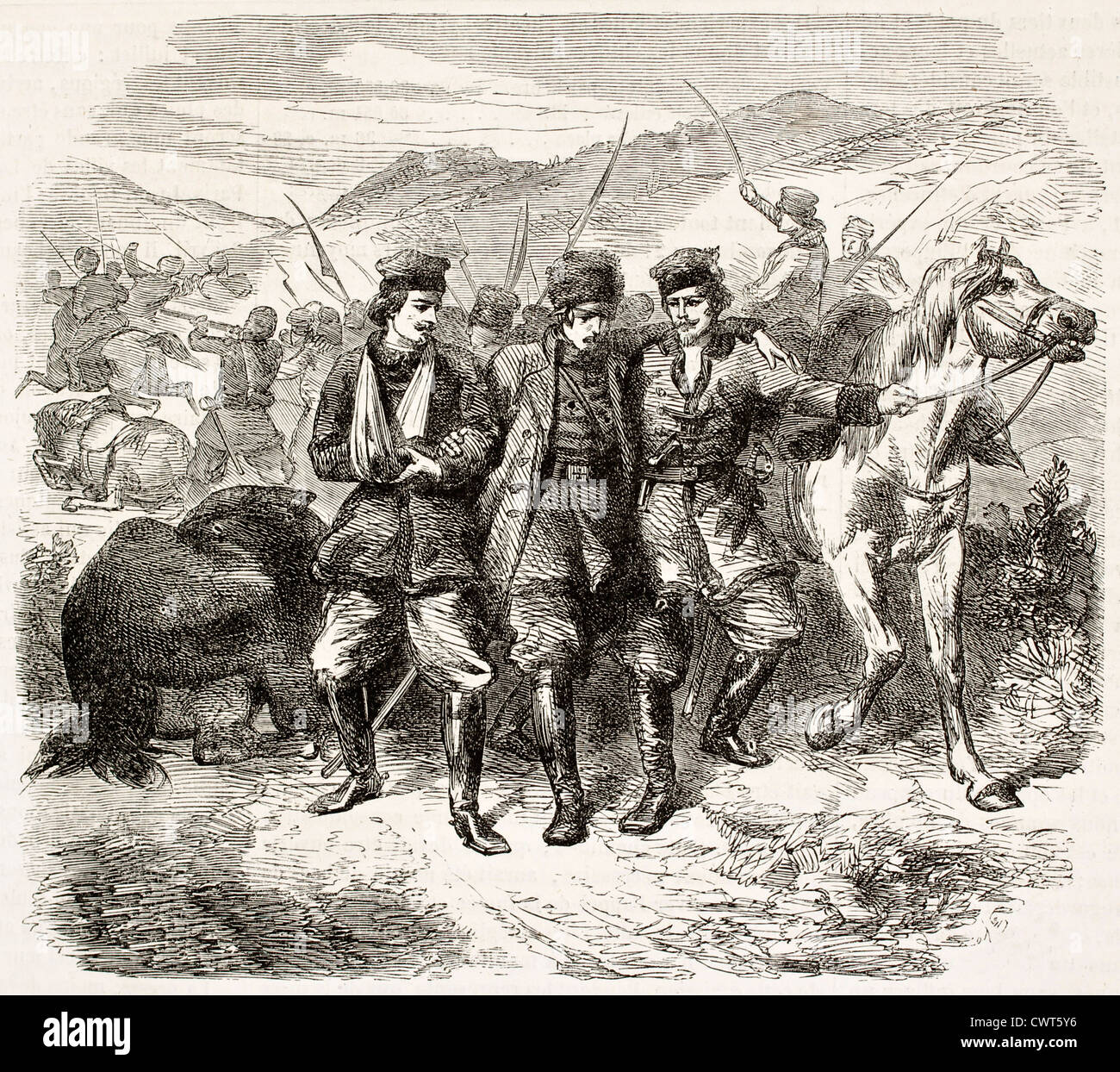 Chaplain wounded hi-res stock photography and images - Alamy