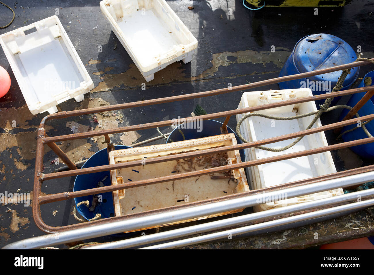 Empty fish boat hi-res stock photography and images - Alamy