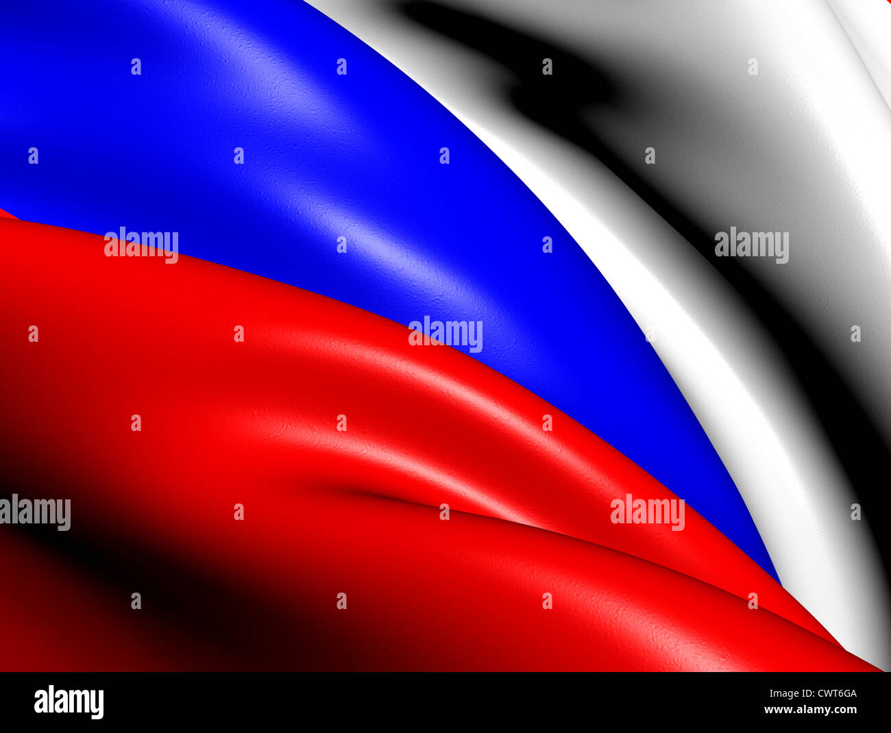 Flag of Russia. Close Up Stock Photo - Alamy