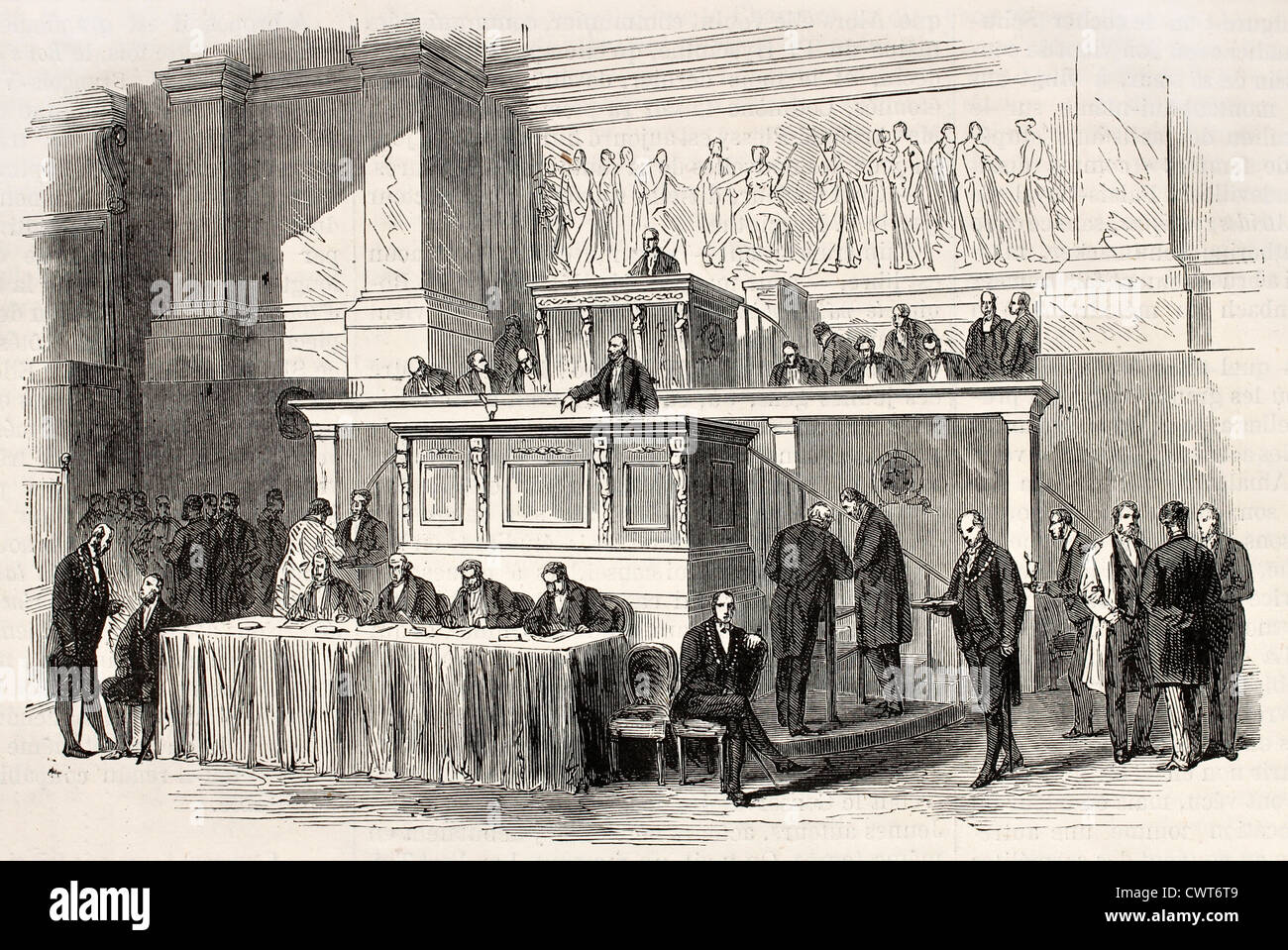 French parliament interior hi-res stock photography and images - Alamy