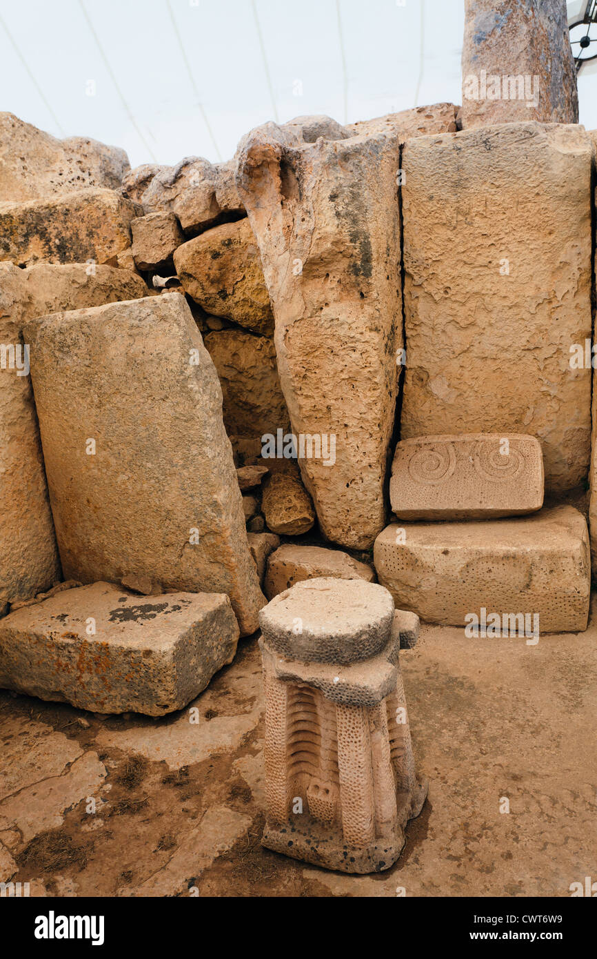 This Hagar Quim temple on Malta is even older that Stonehenge and the ...