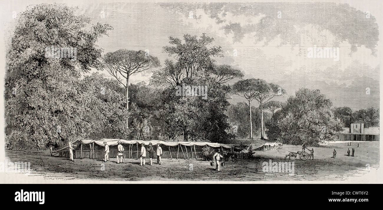 Royal hunting reserve in Italy Stock Photo - Alamy