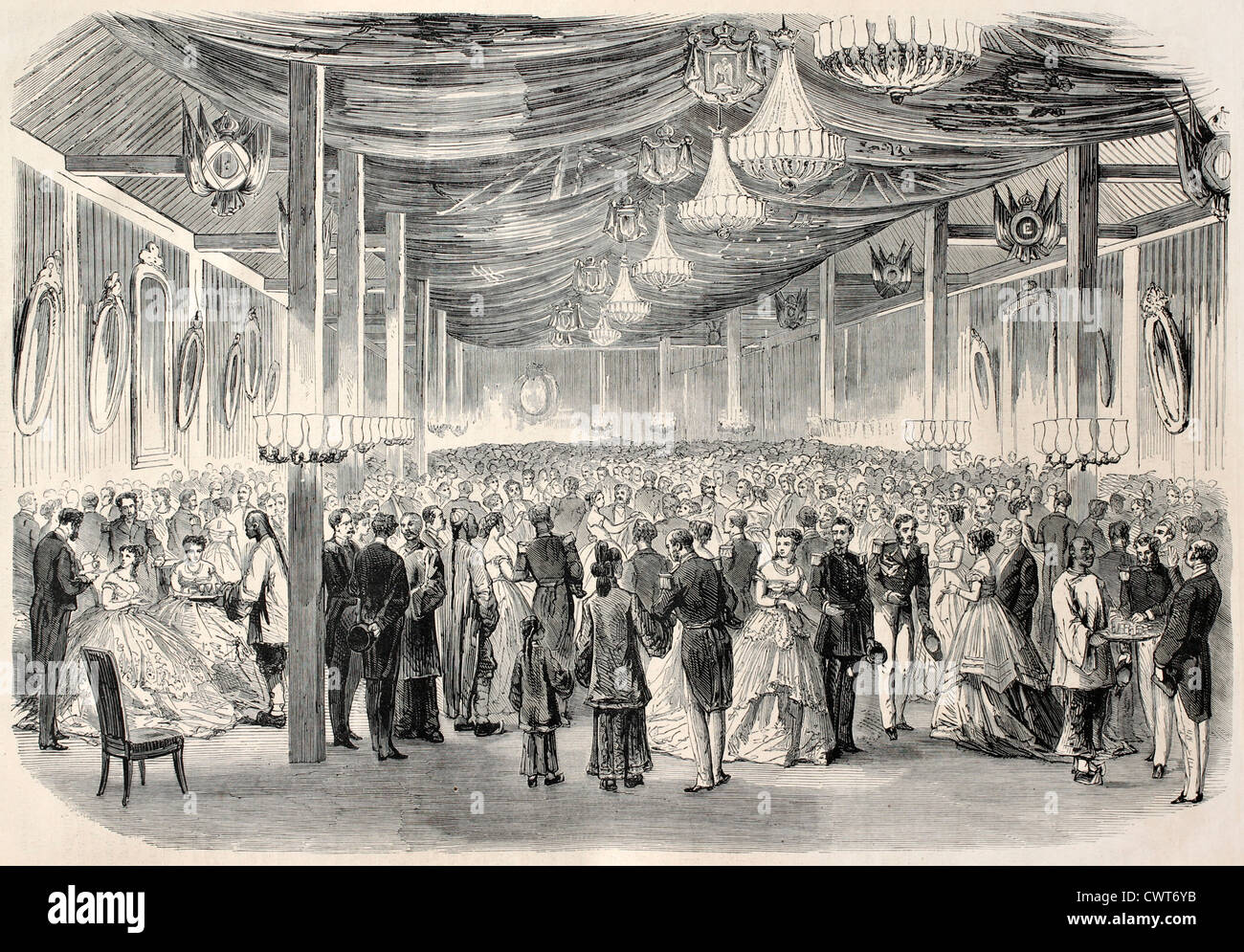 Masquerade ball painting hi-res stock photography and images - Alamy