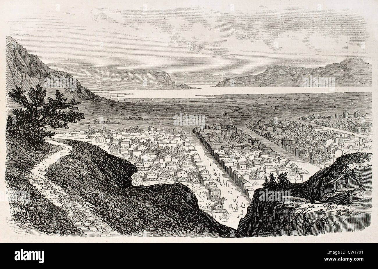 Utah landscape drawing hi-res stock photography and images - Alamy