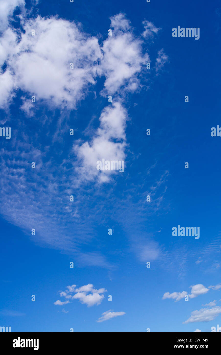 Blue Summer skies Stock Photo - Alamy