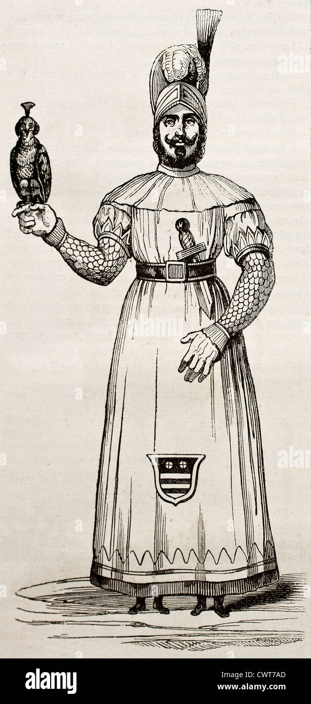 Lyderic old representation Stock Photo - Alamy