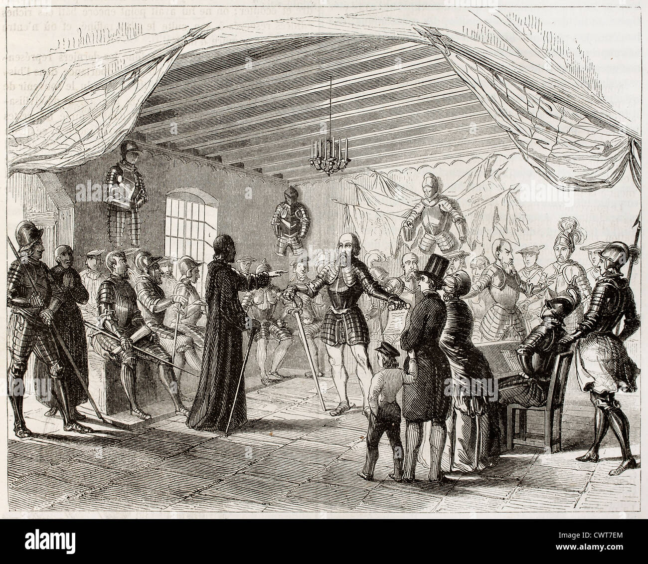 Hall of armor hi-res stock photography and images - Alamy