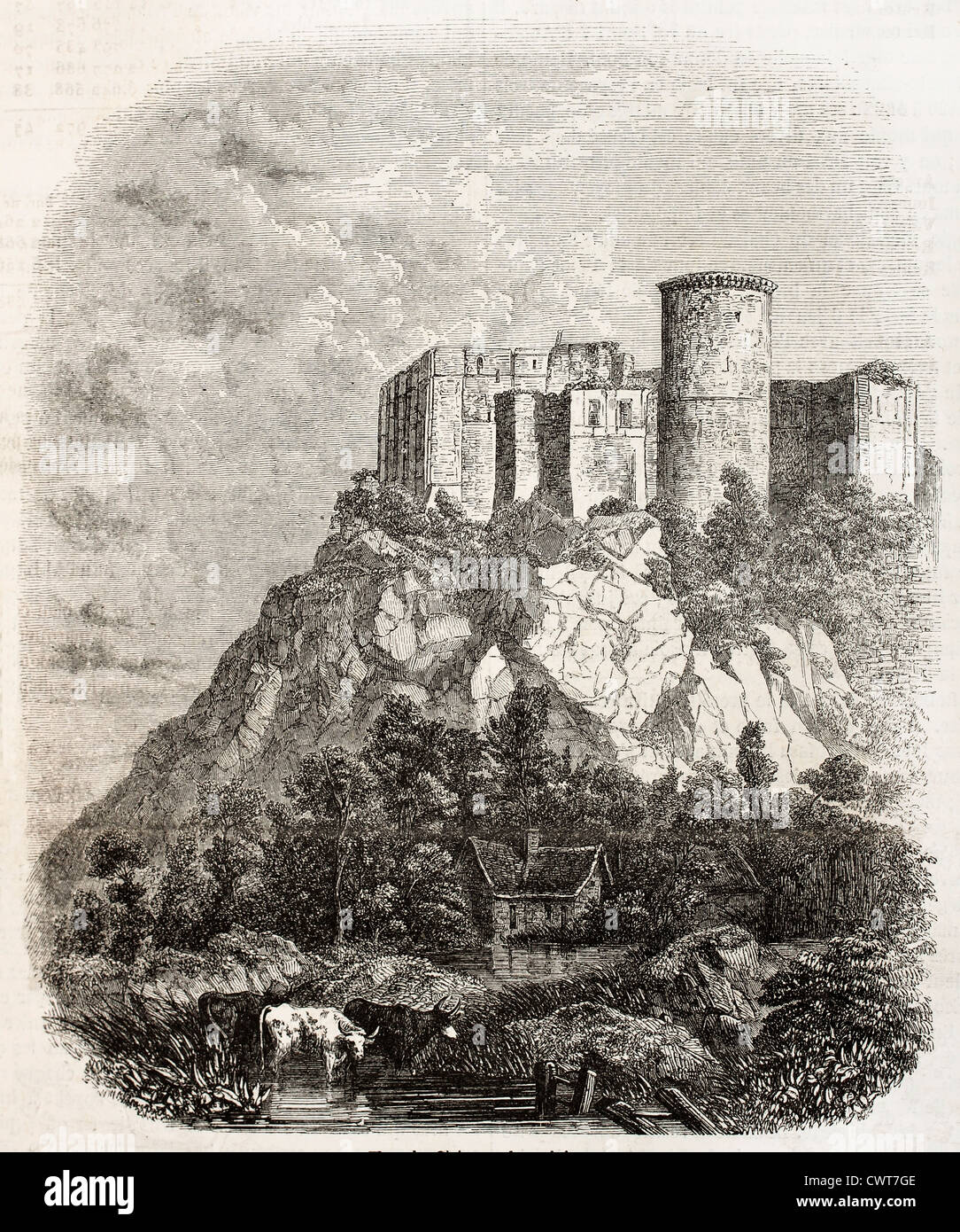 Falaise castle france europe hi-res stock photography and images - Alamy