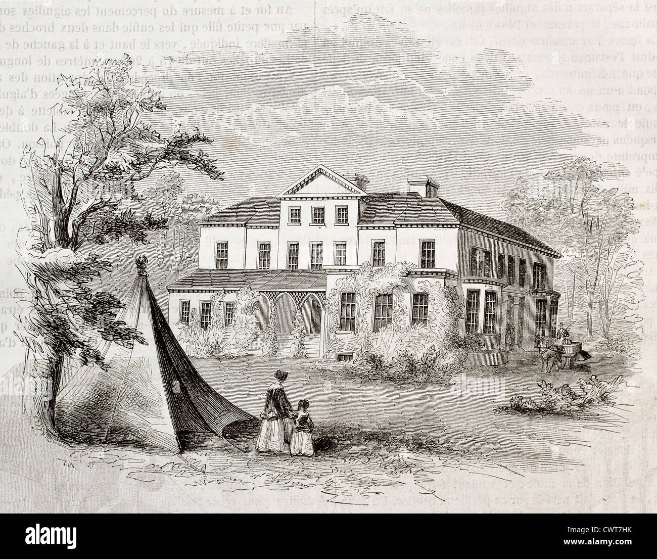 Edgeworthstown house hi-res stock photography and images - Alamy