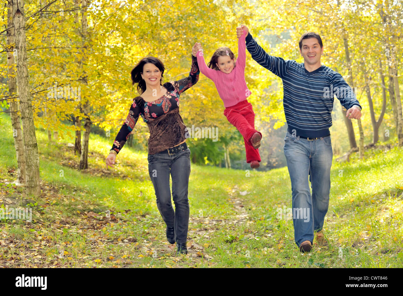 happy family having fun Stock Photo - Alamy