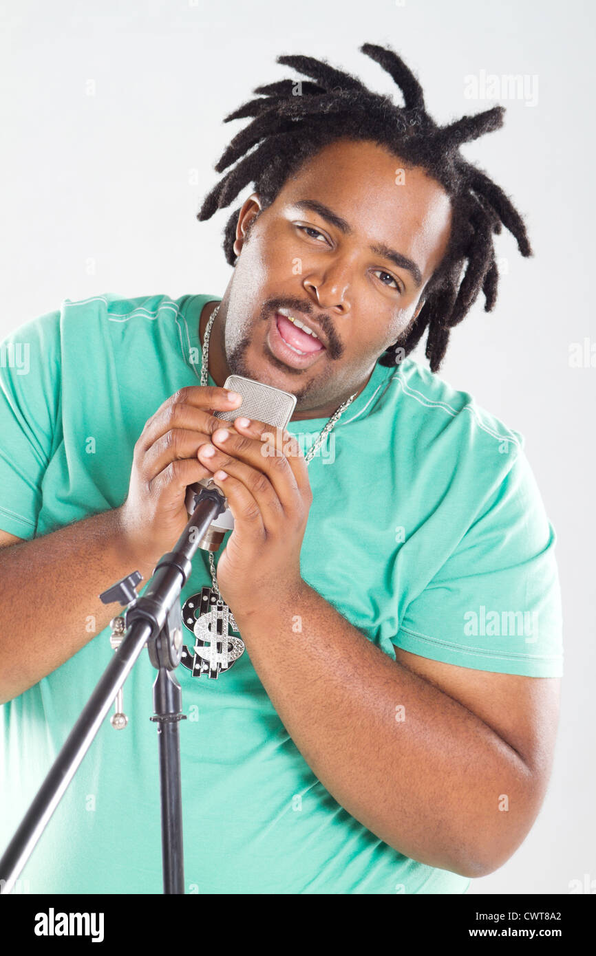 African american singer hi-res stock photography and images - Alamy