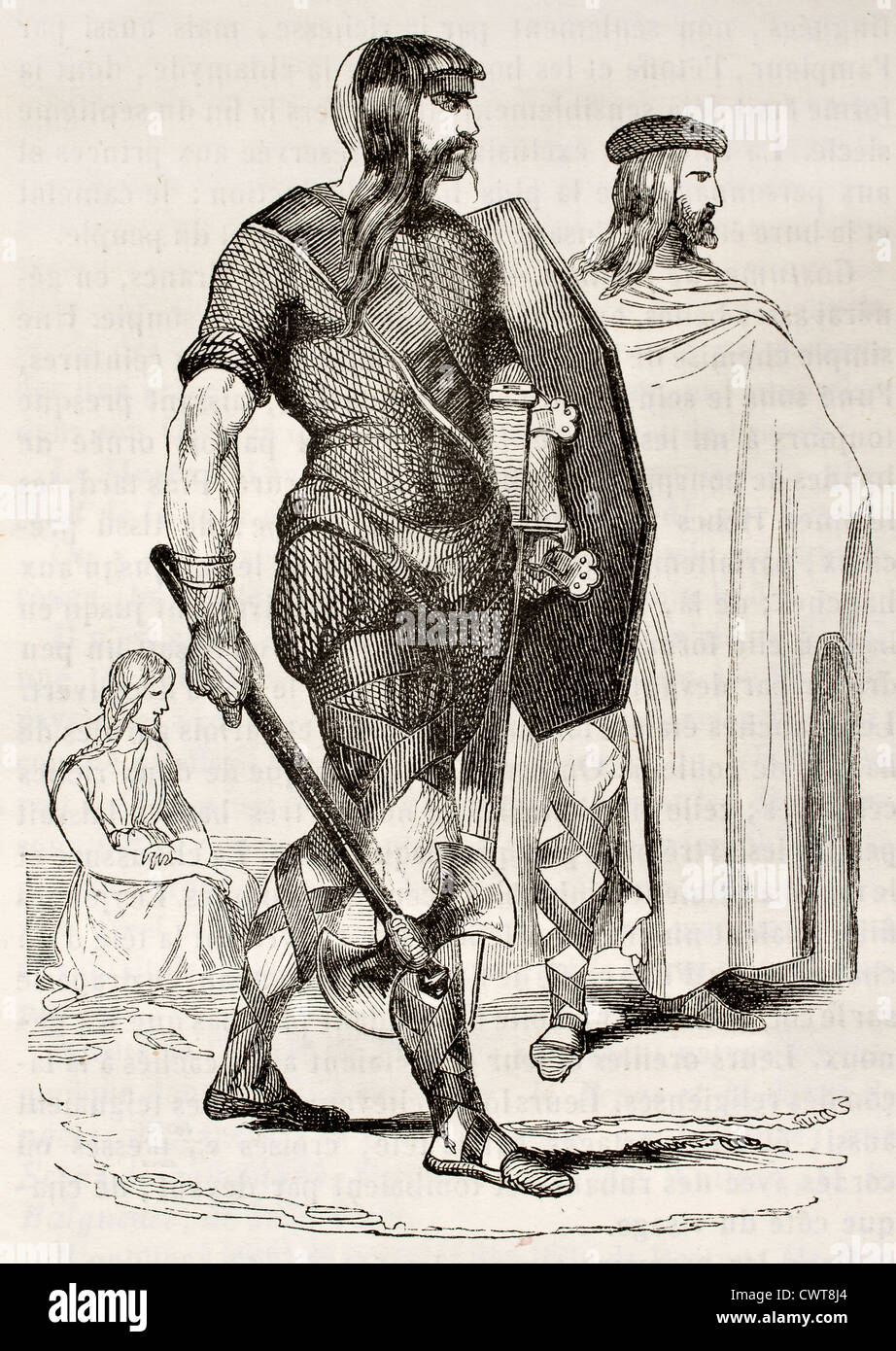 Frankish warrior hi-res stock photography and images - Alamy