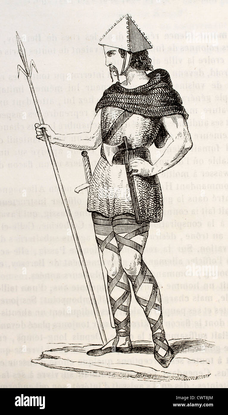 Frankish warrior hi-res stock photography and images - Alamy