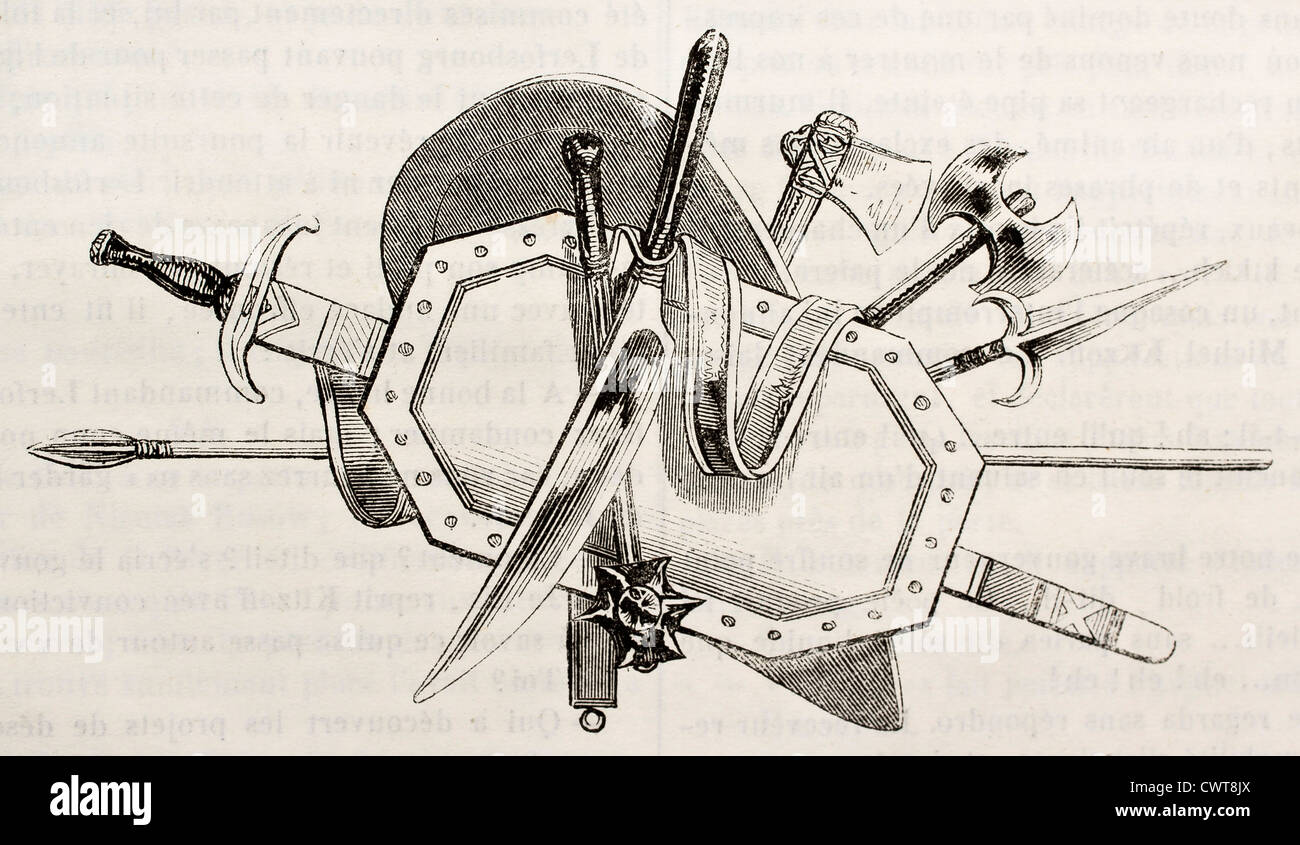 Old fashioned weapons hi-res stock photography and images - Alamy