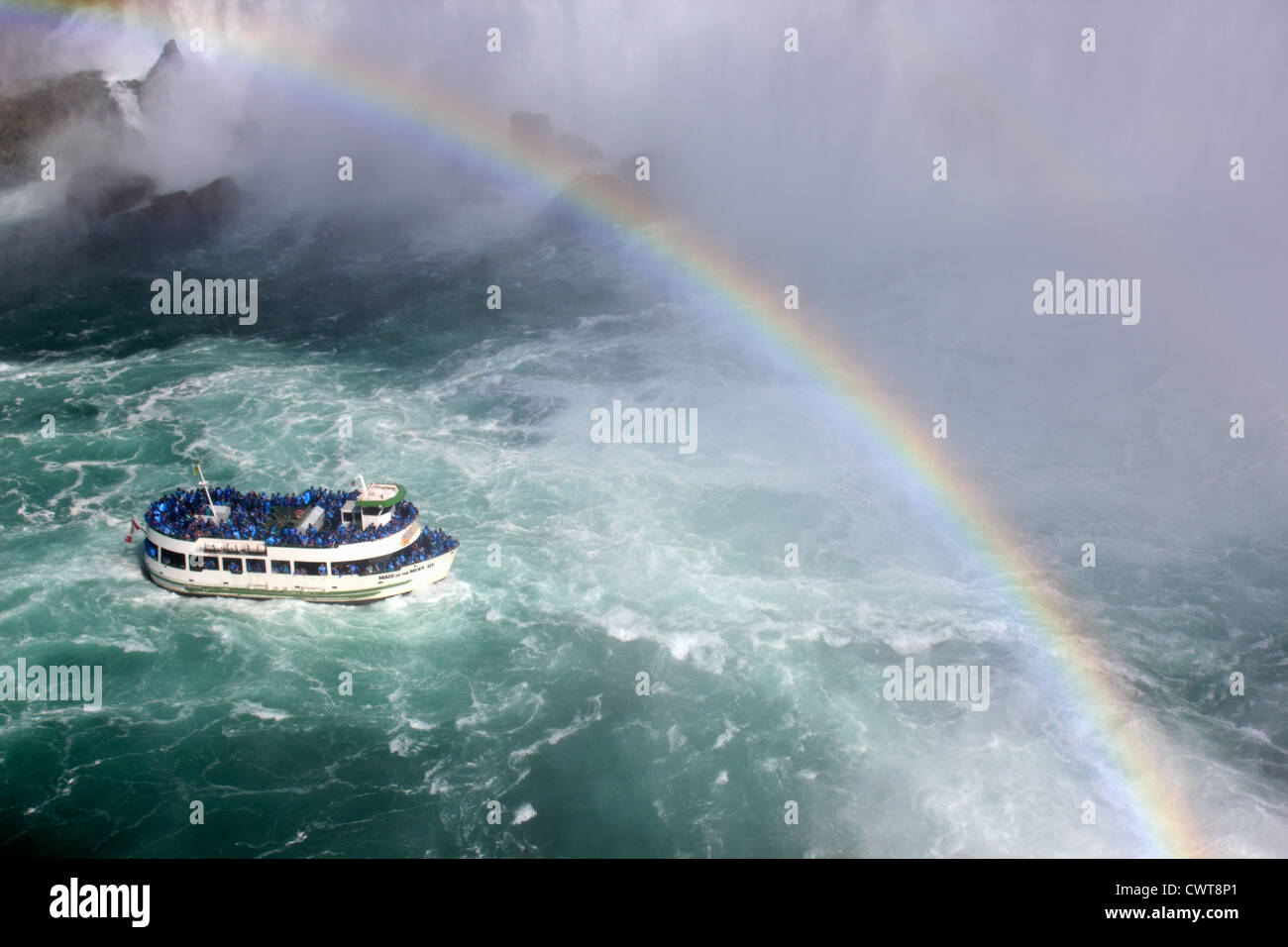 Canada, Ontario, Niagara, Falls, waterfall, rainbow Stock Photo - Alamy