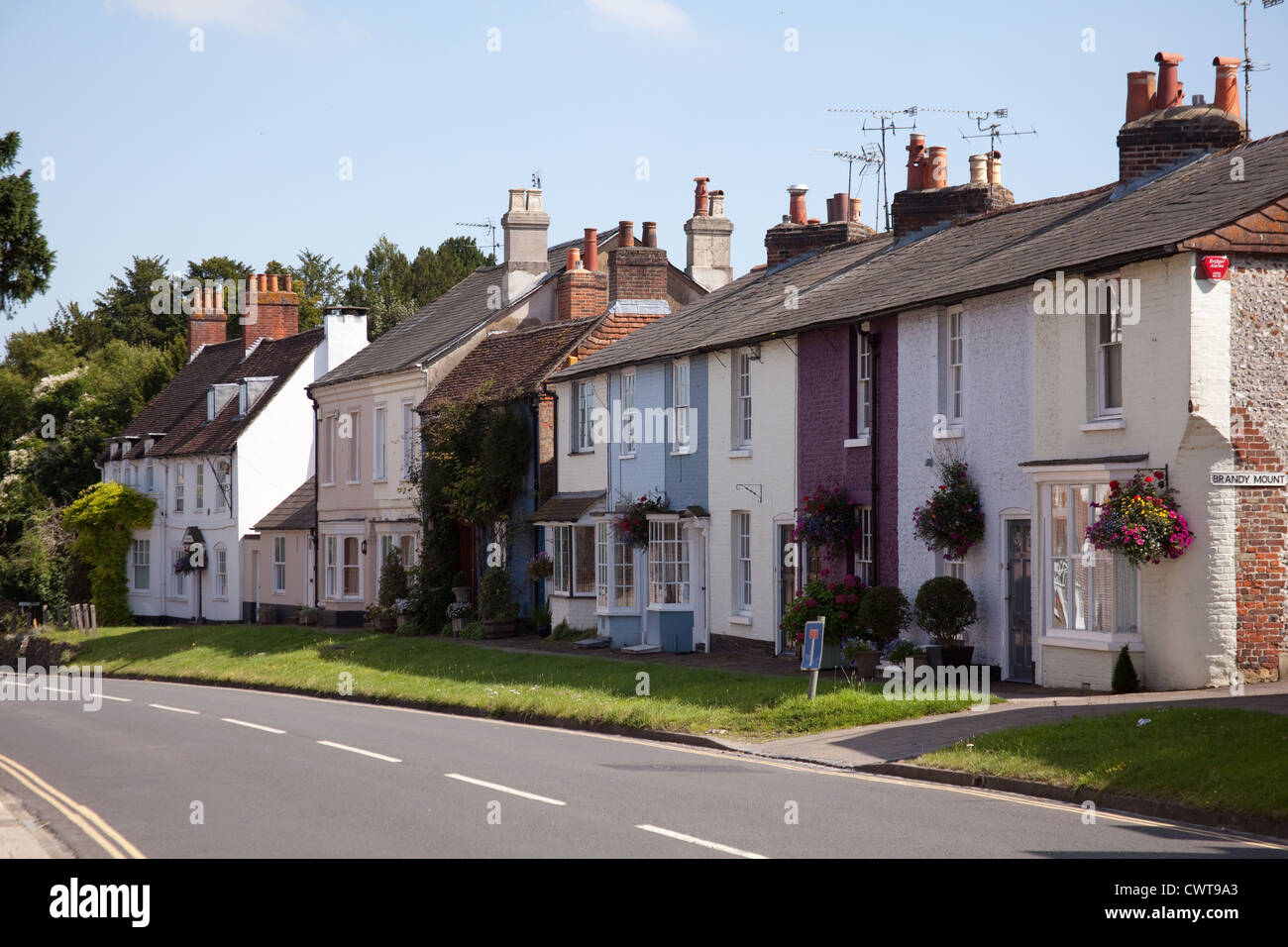 Pretty georgian houses hi-res stock photography and images - Alamy