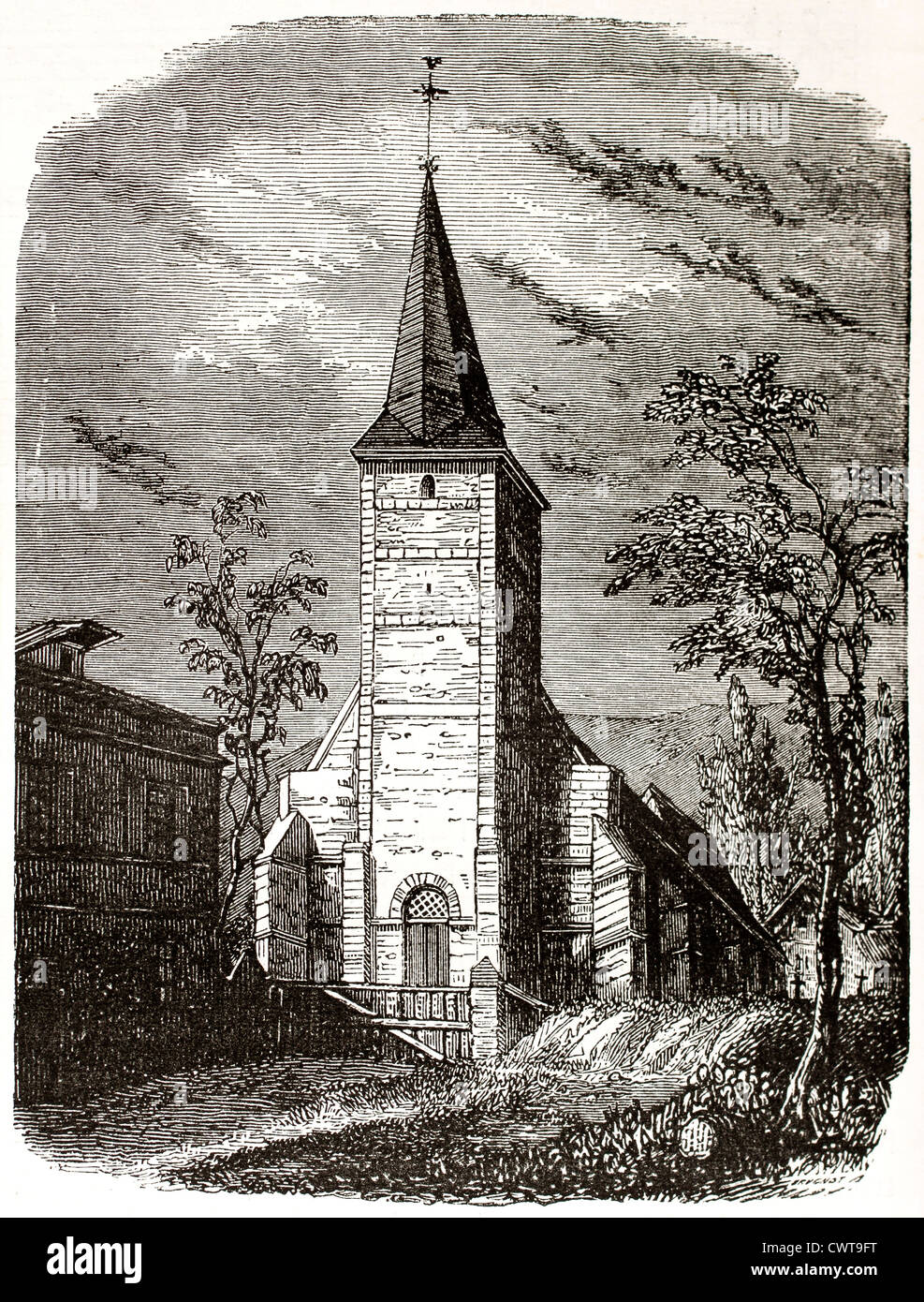 Rectory view hi-res stock photography and images - Alamy