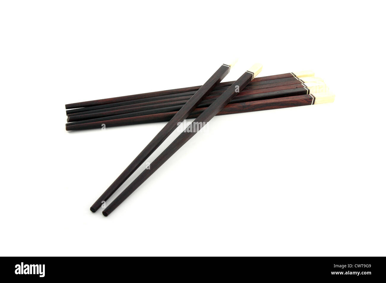 Fork spoon chopsticks set Cut Out Stock Images & Pictures - Alamy