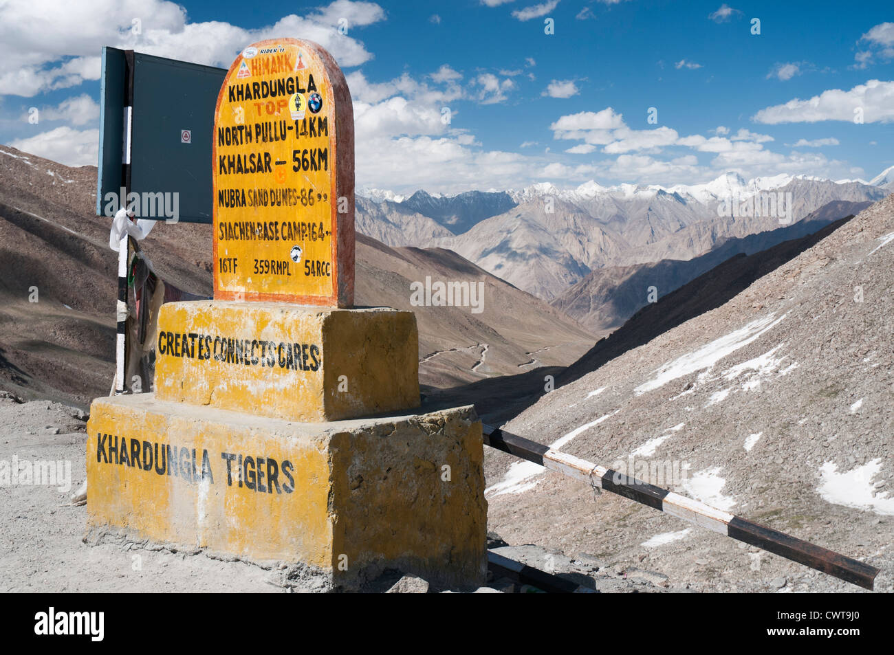Khardung La in Ladakh is claimed by the Indian military to be the world ...