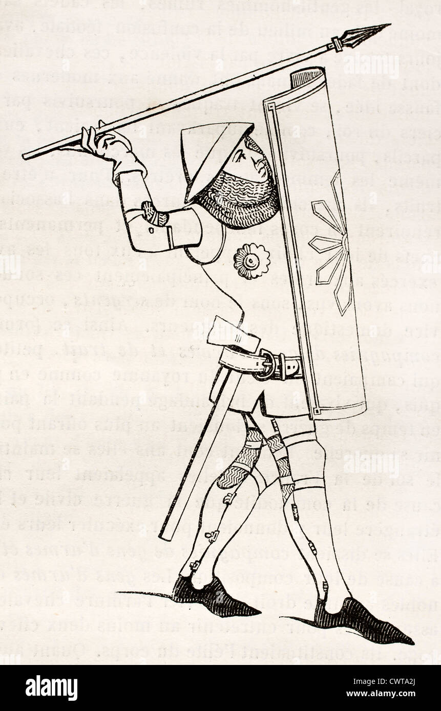 Medieval soldier drawing hi-res stock photography and images - Alamy