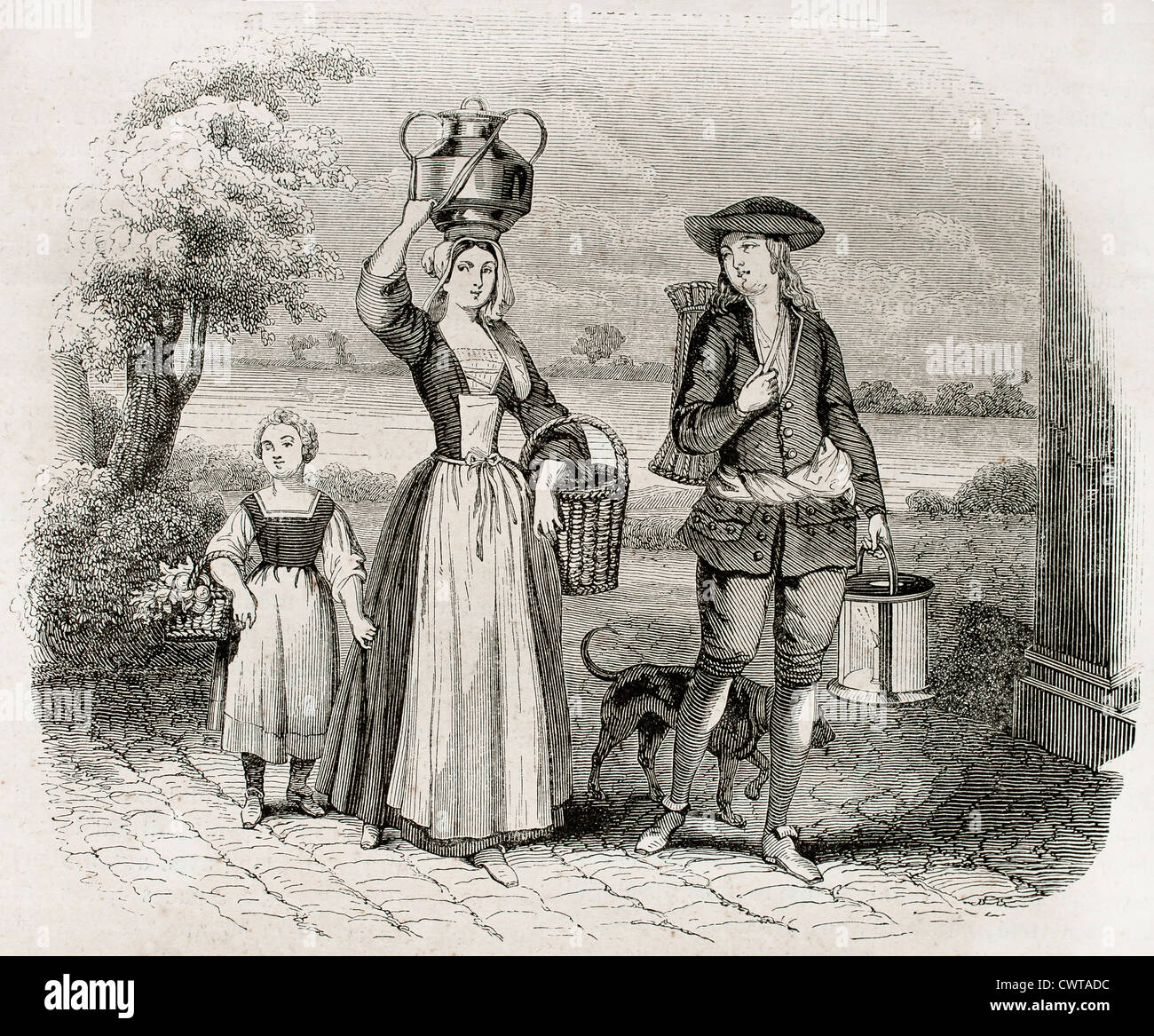 Old fashioned merchant hi-res stock photography and images - Alamy