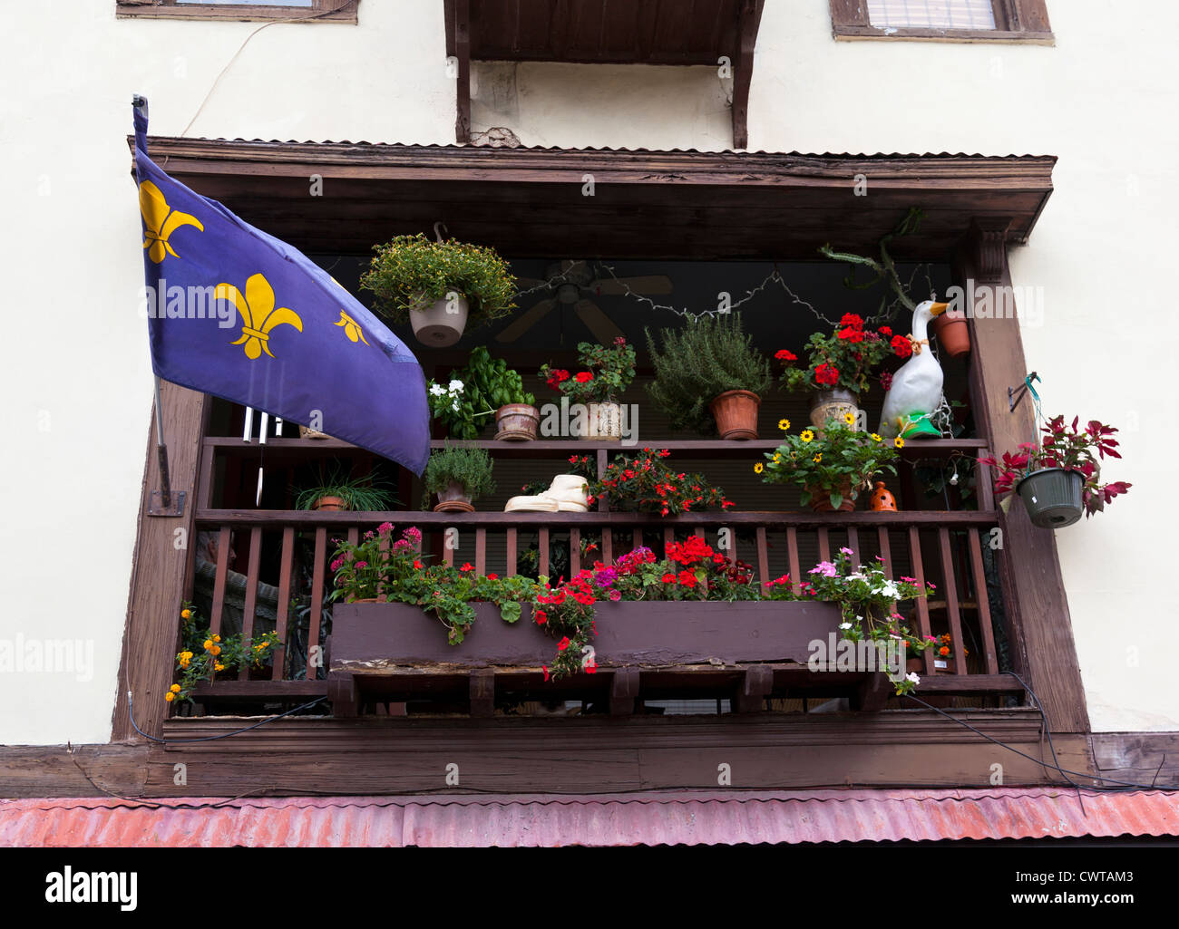 St augustine flag hi-res stock photography and images - Alamy