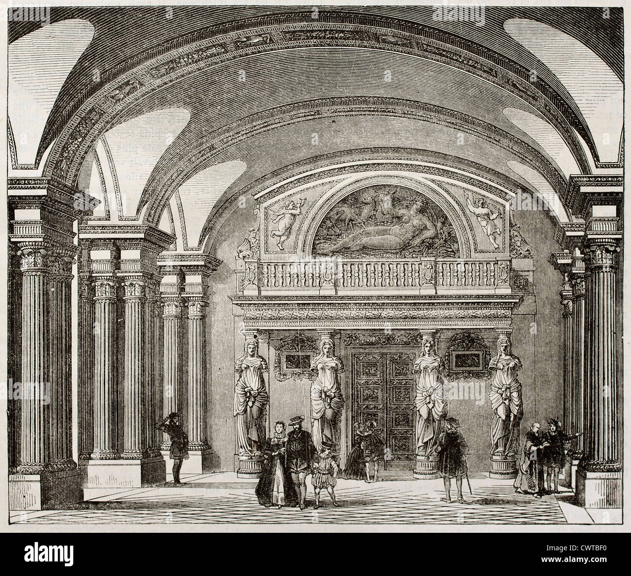 Caryatids at museum hi-res stock photography and images - Alamy