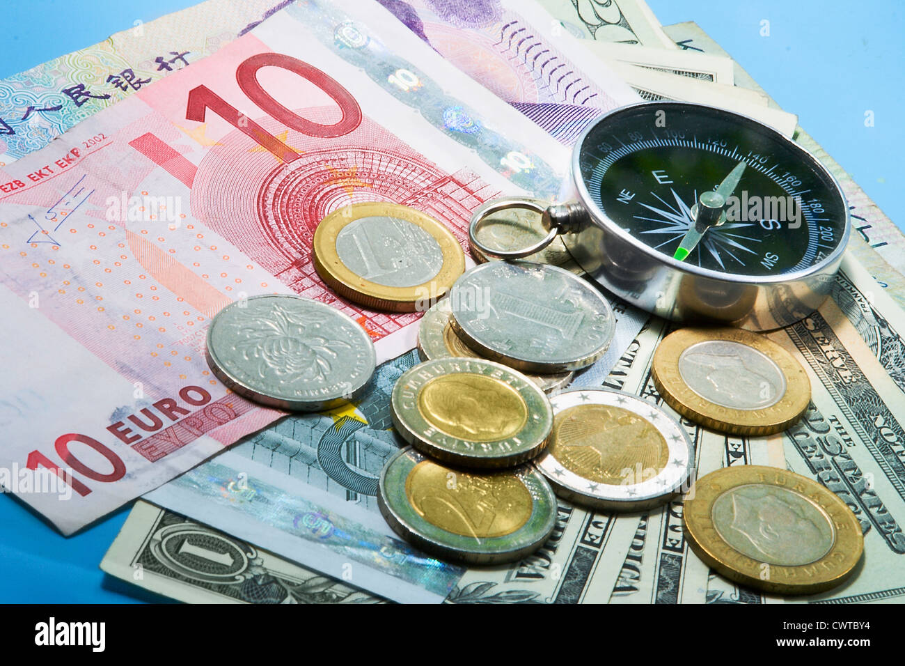 Newspaper compass hi-res stock photography and images - Alamy