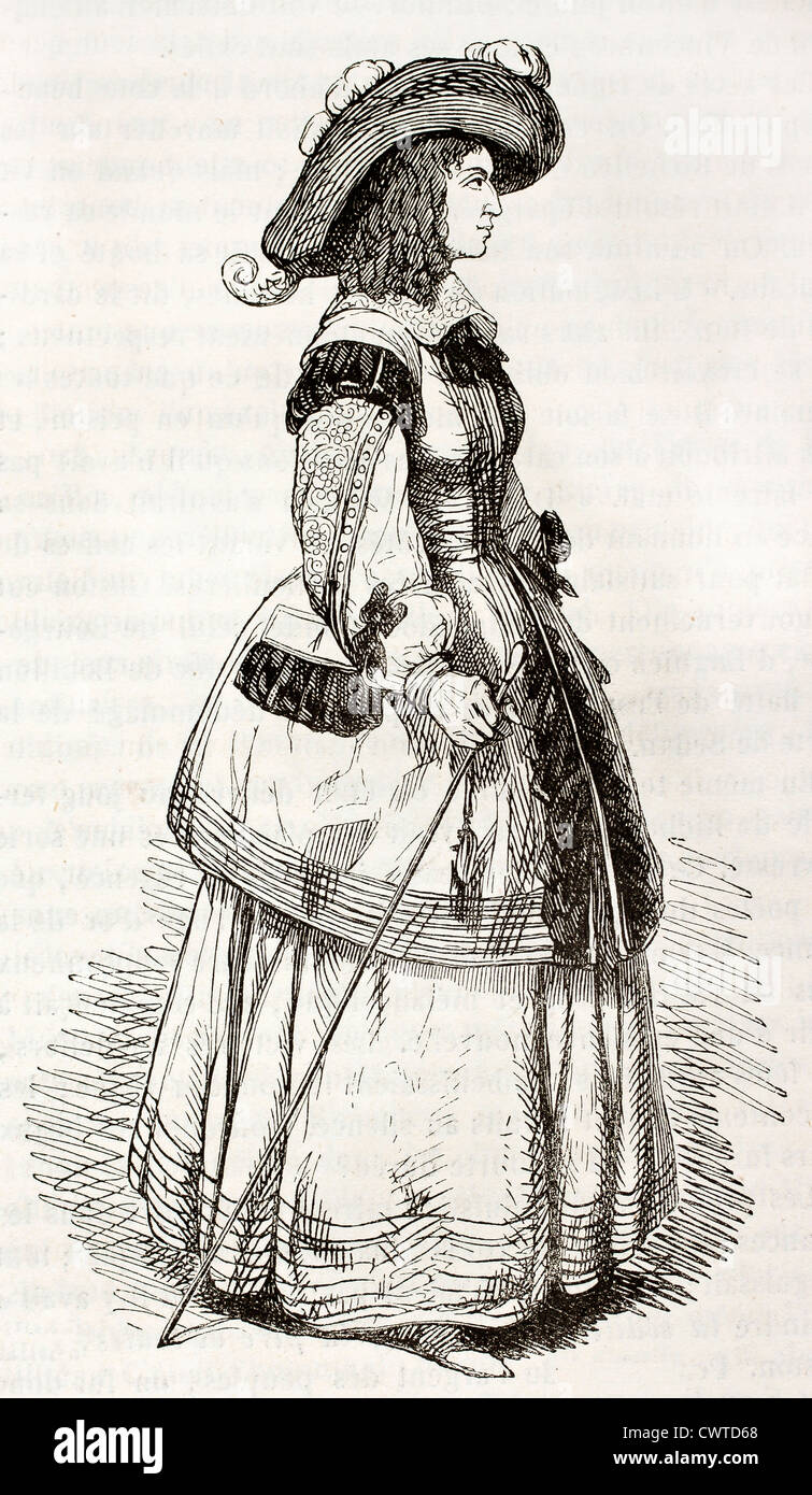 France lady art historical hi-res stock photography and images - Alamy