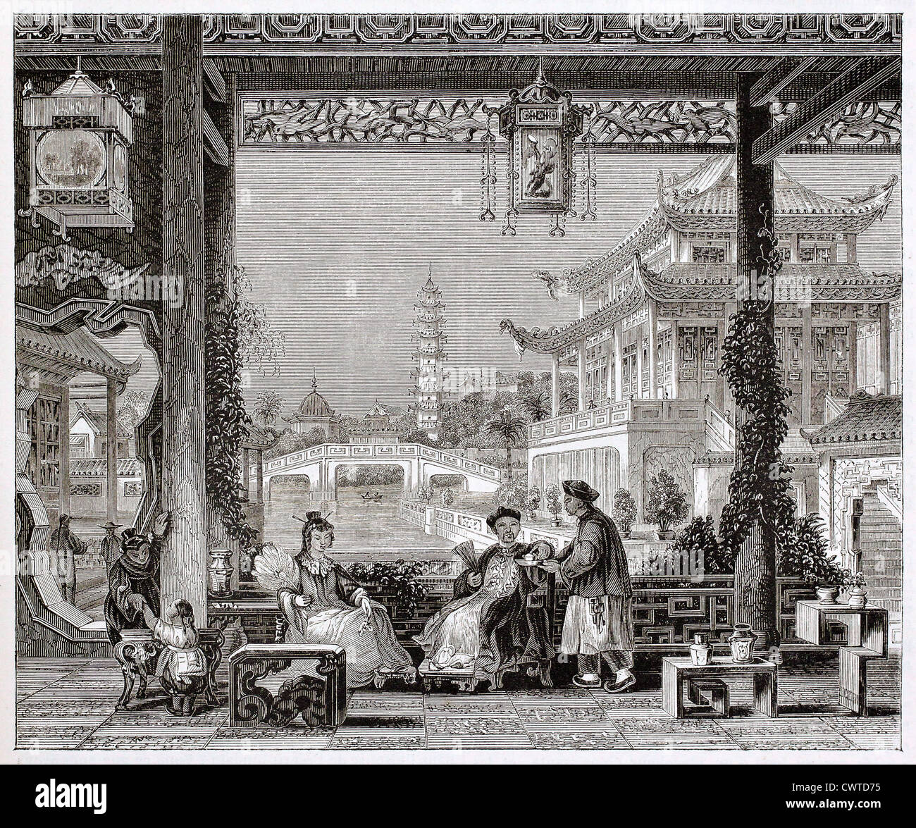 Old fashioned beijing hi-res stock photography and images - Alamy