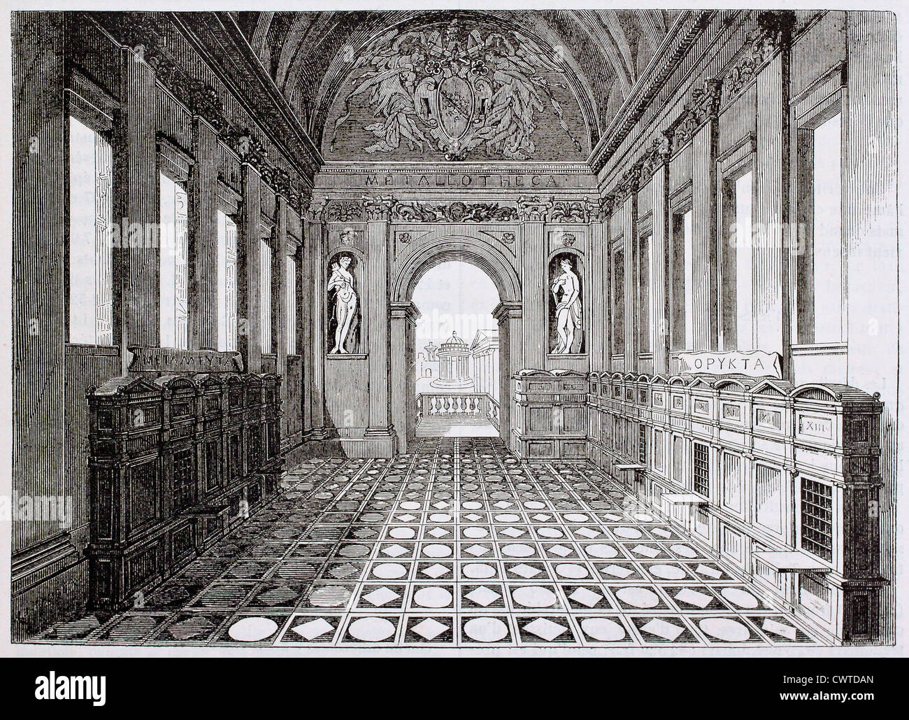 Metallotheca vaticana hi-res stock photography and images - Alamy