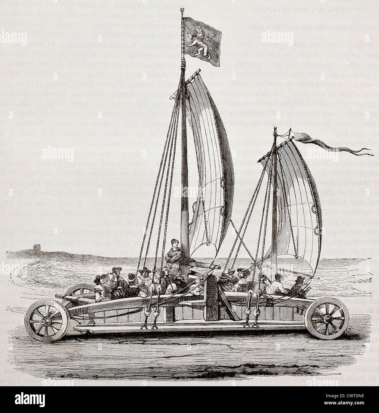 Sail cart hi-res stock photography and images - Alamy