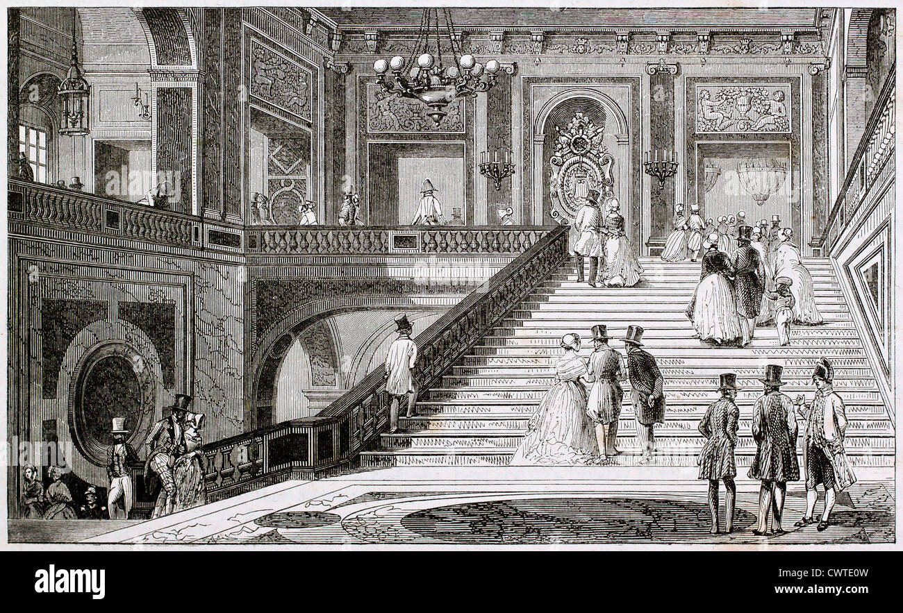 Versailles Drawing High Resolution Stock Photography and Images - Alamy