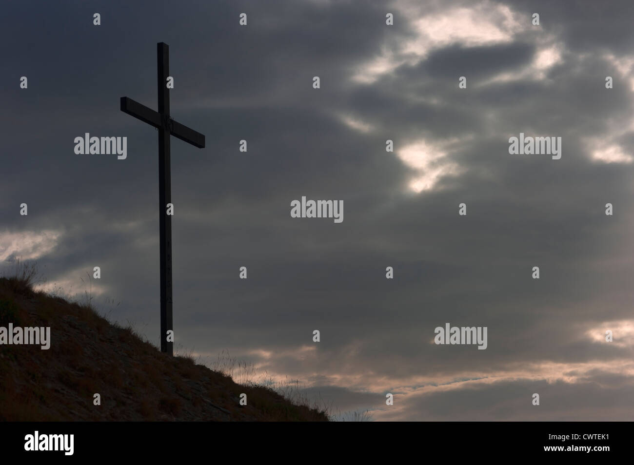 the St. Joseph cross, Susa valley, Piedmont, Italy Stock Photo - Alamy