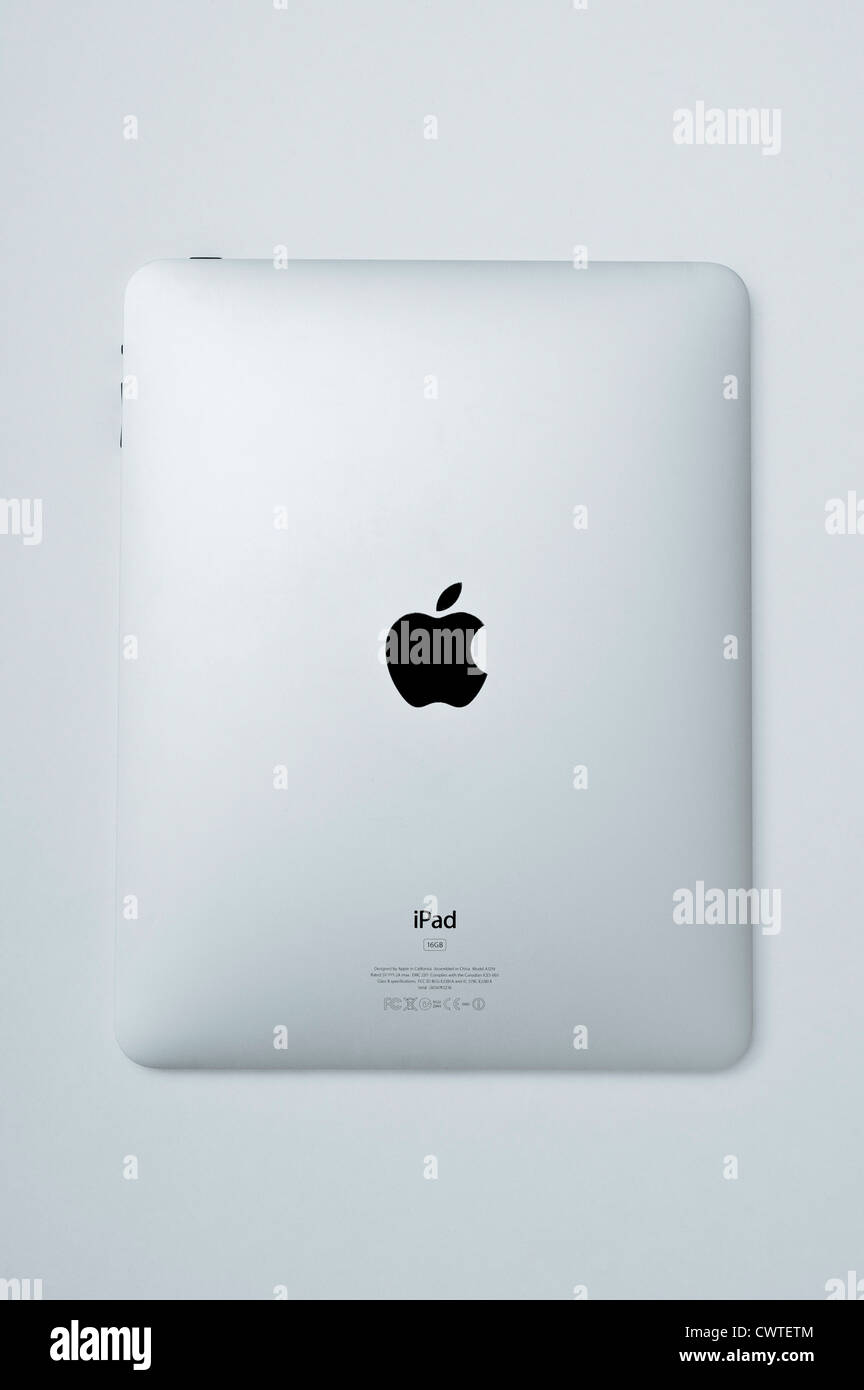iPad tablet back side Stock Photo - Alamy