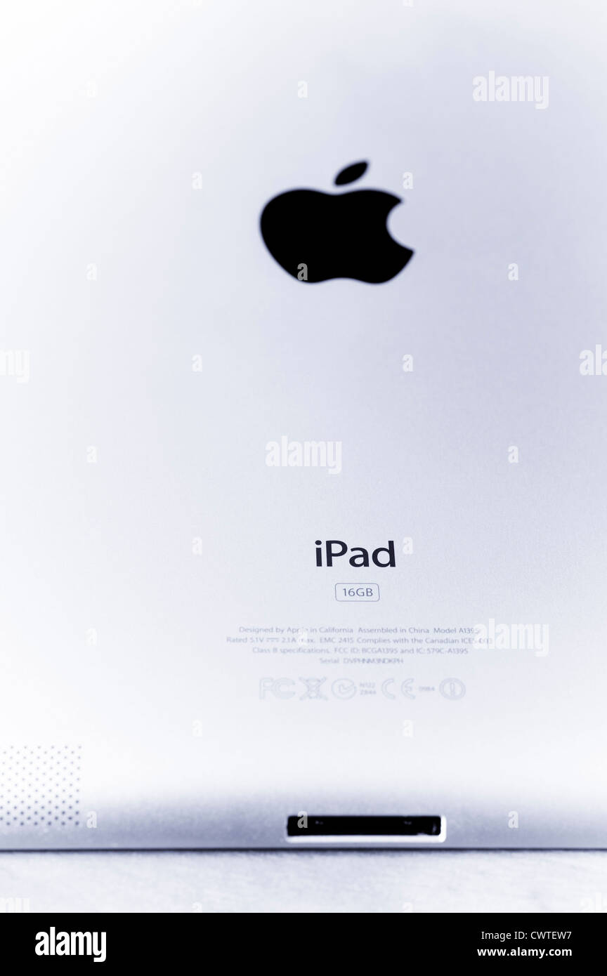 iPad tablet back side Stock Photo - Alamy