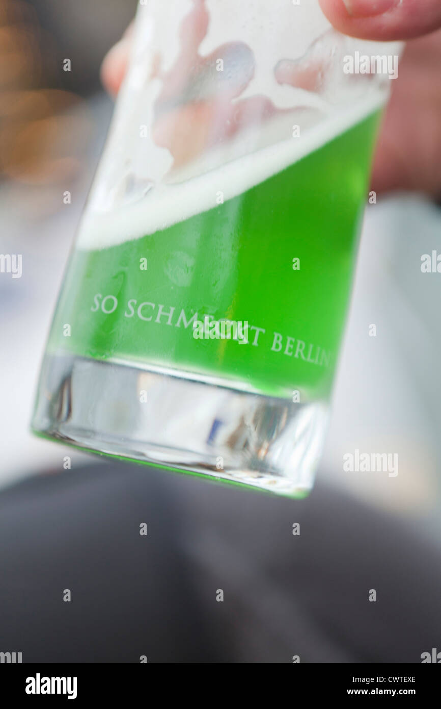 Glass of Berliner Weisse Stock Photo - Alamy