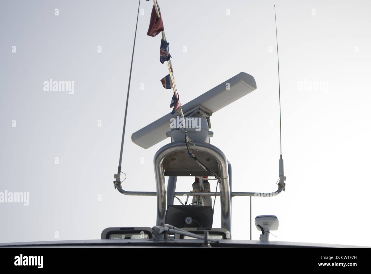an antenna of a big ship Stock Photo - Alamy