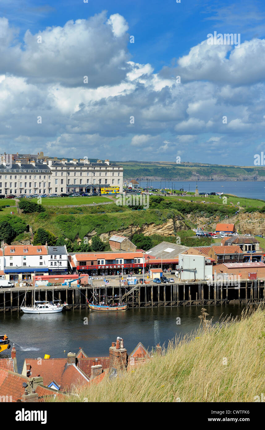 Whitby north Yorkshire england uk Stock Photo - Alamy